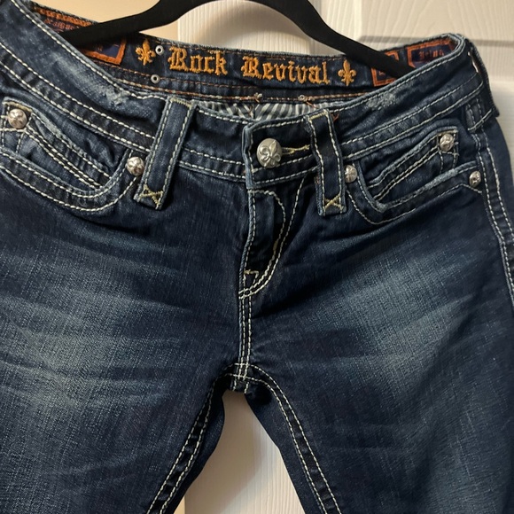 Rock Revival | Jeans | Rock Revival Blue Boot Cut Jeans With Classic ...